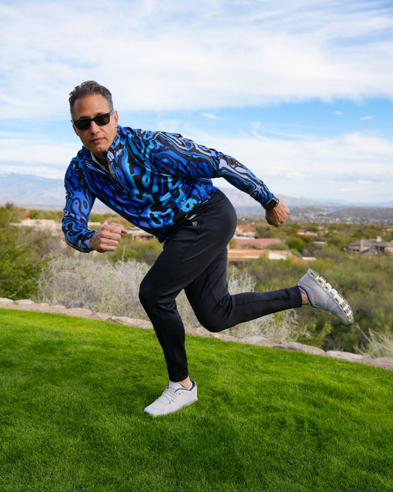 Infinity 1/4 Zip – USA Palm